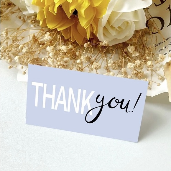 Office | 10 Thank You Cards And 100 Stickers | Poshmark